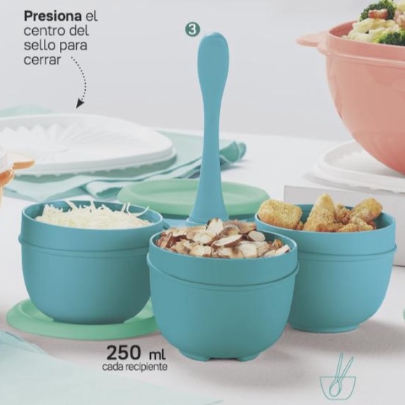 Tupperware | Dining | Tupperware Blossom Condiment Server | Poshmark